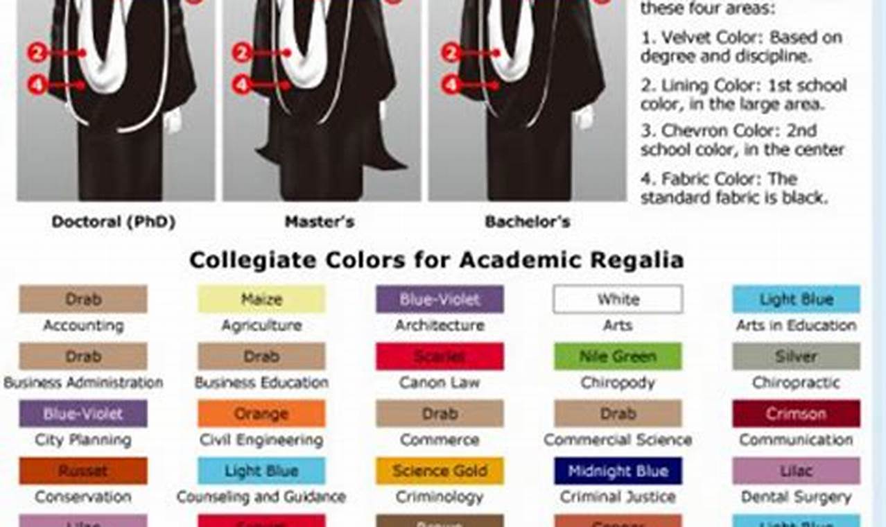 High School Graduation Gown Colors & Their Meanings