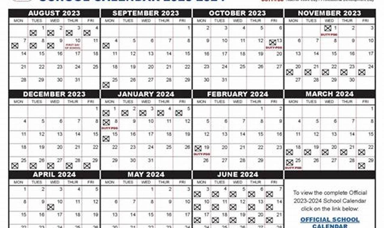 Official Palm Beach County School Calendar 2025-2026