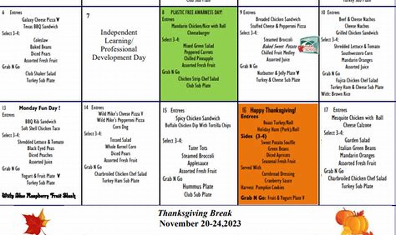 DeKalb County Schools Lunch Menus & Nutrition