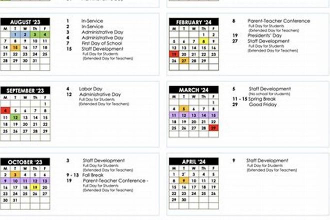GCS Calendar 2024-25: Key Dates & Schedules