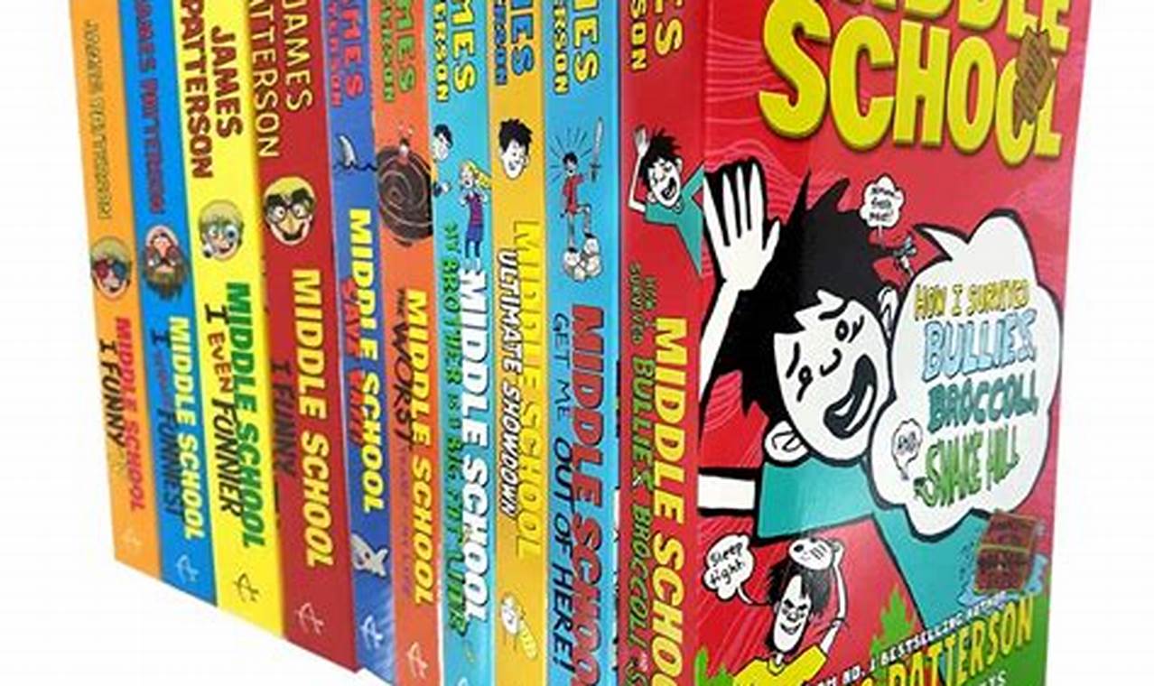Best James Patterson Middle School Books in Order Guide