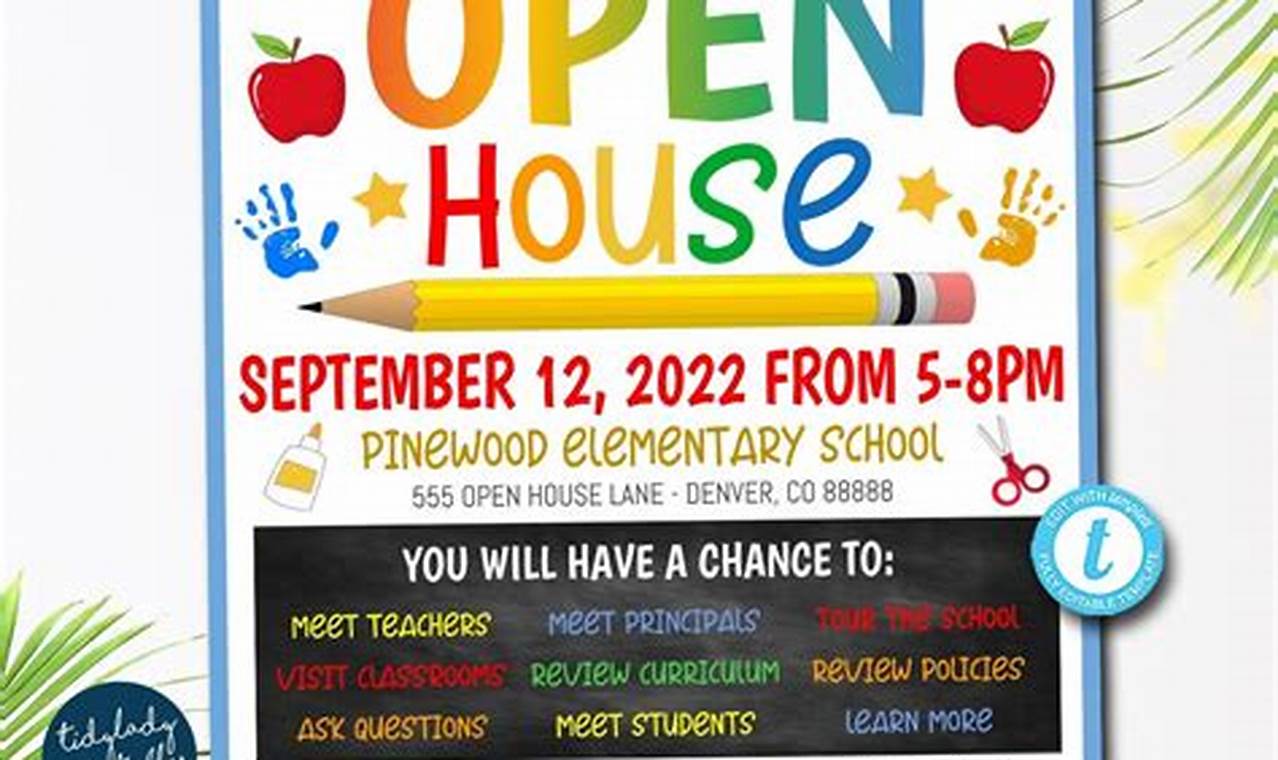 Elementary School Open House: A Parent's Guide