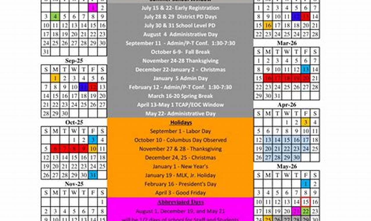 Obion County Schools Calendar 2023-24