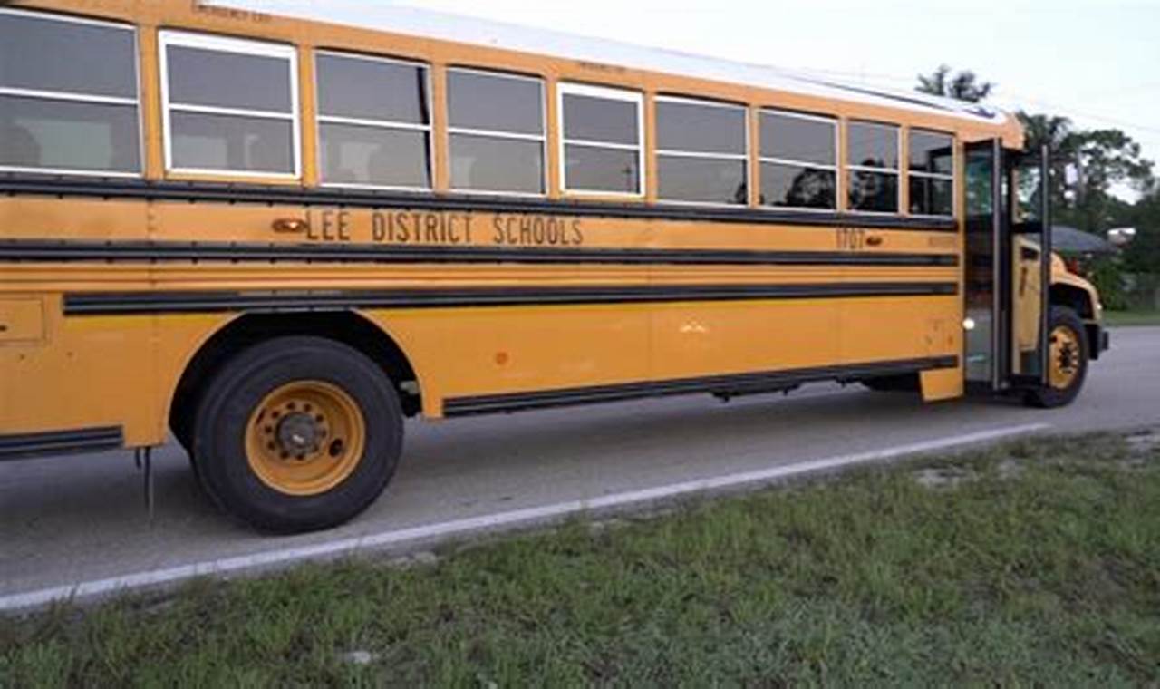 New Lee County School Bus Route Updates & Info