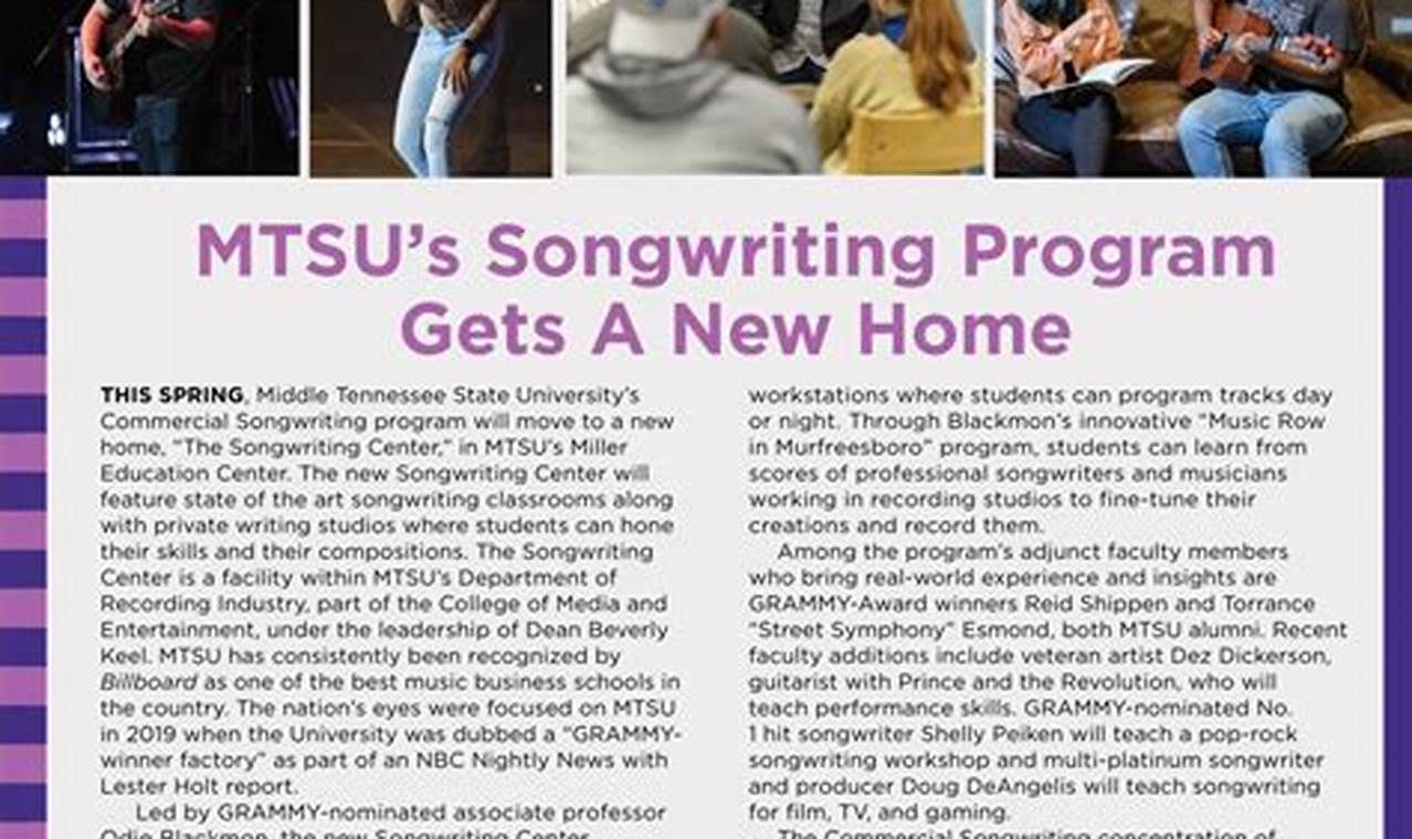 Top 10 Best Songwriting Schools: 2024 Guide