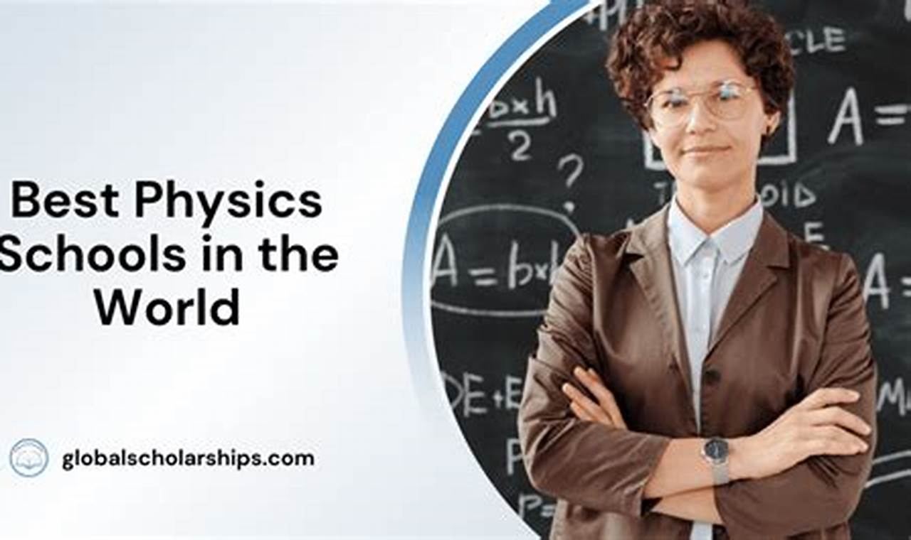 Top Global Physics Schools: 2024 Rankings