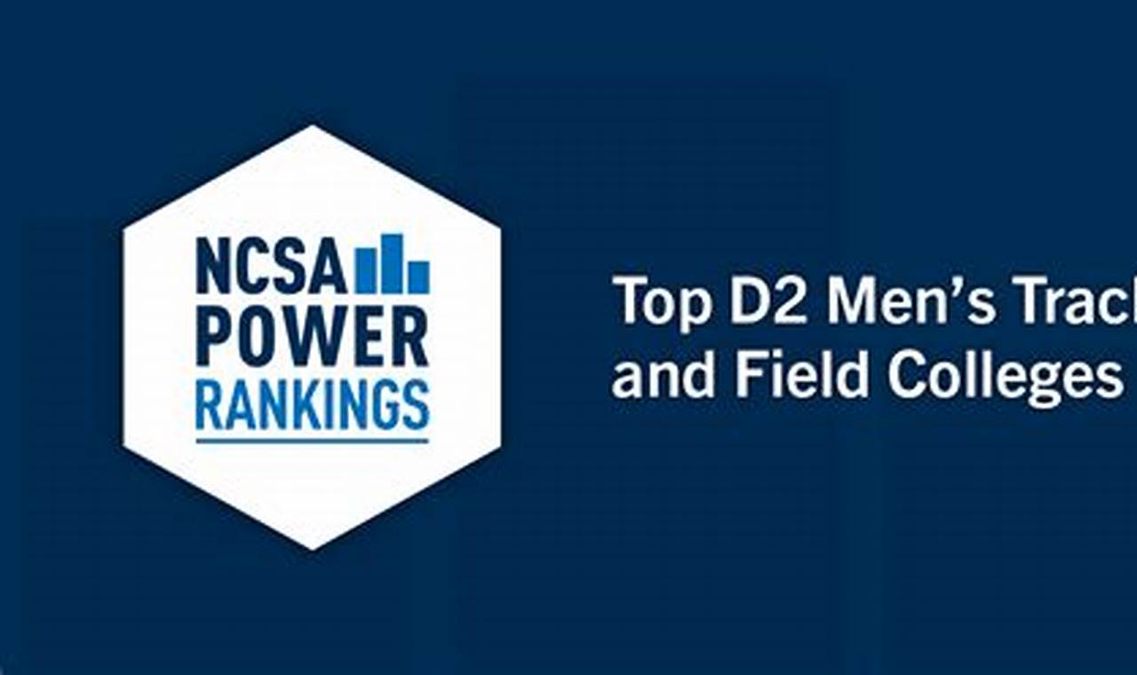 Top 7 Best D2 Track Schools: Guide