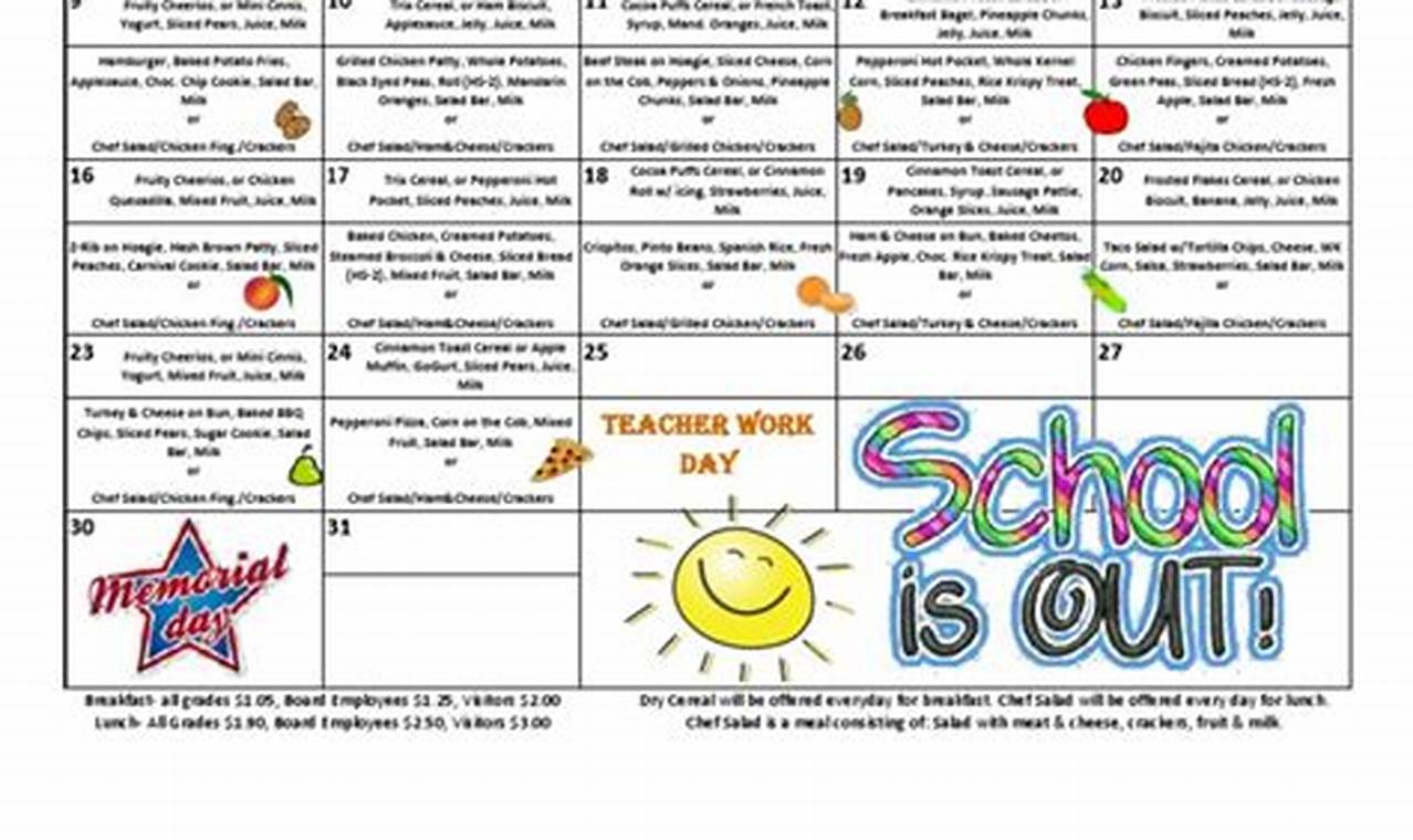 DeKalb County Schools Lunch Menus & Nutrition