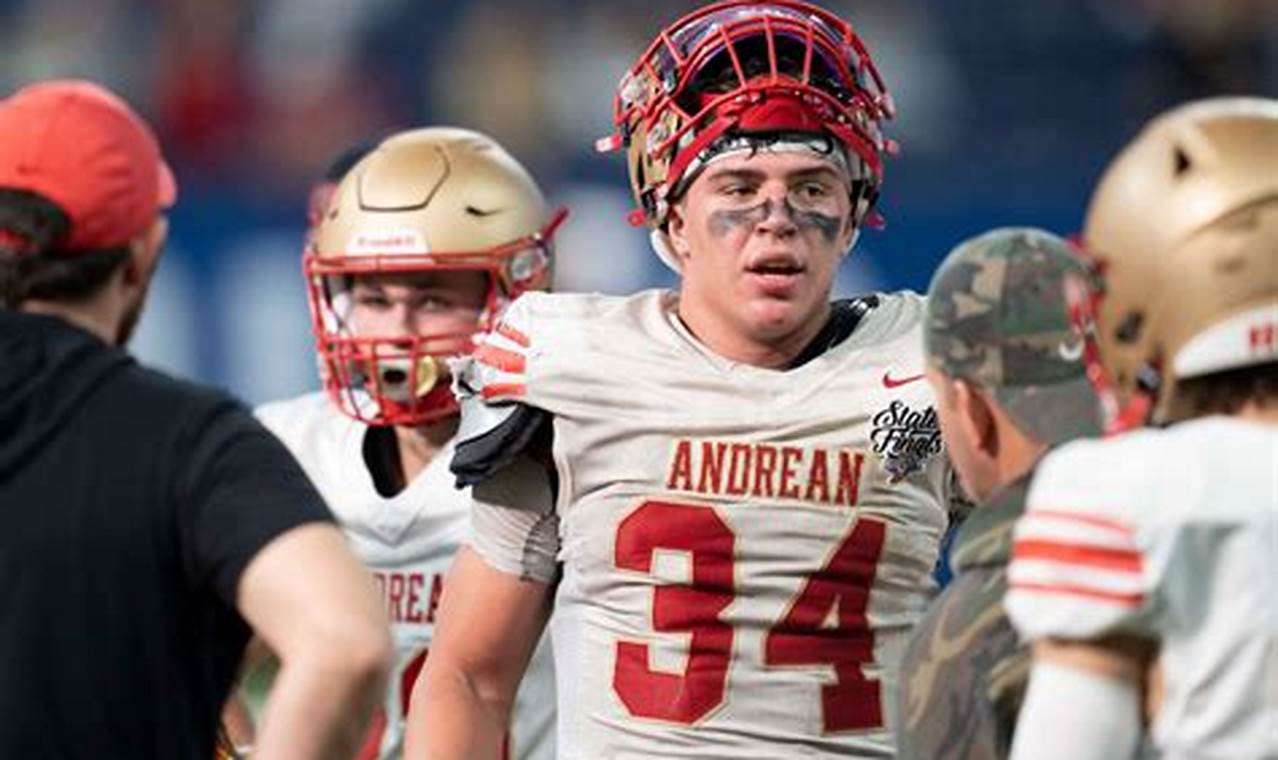 Top-Ranked Andrean High School Football Team