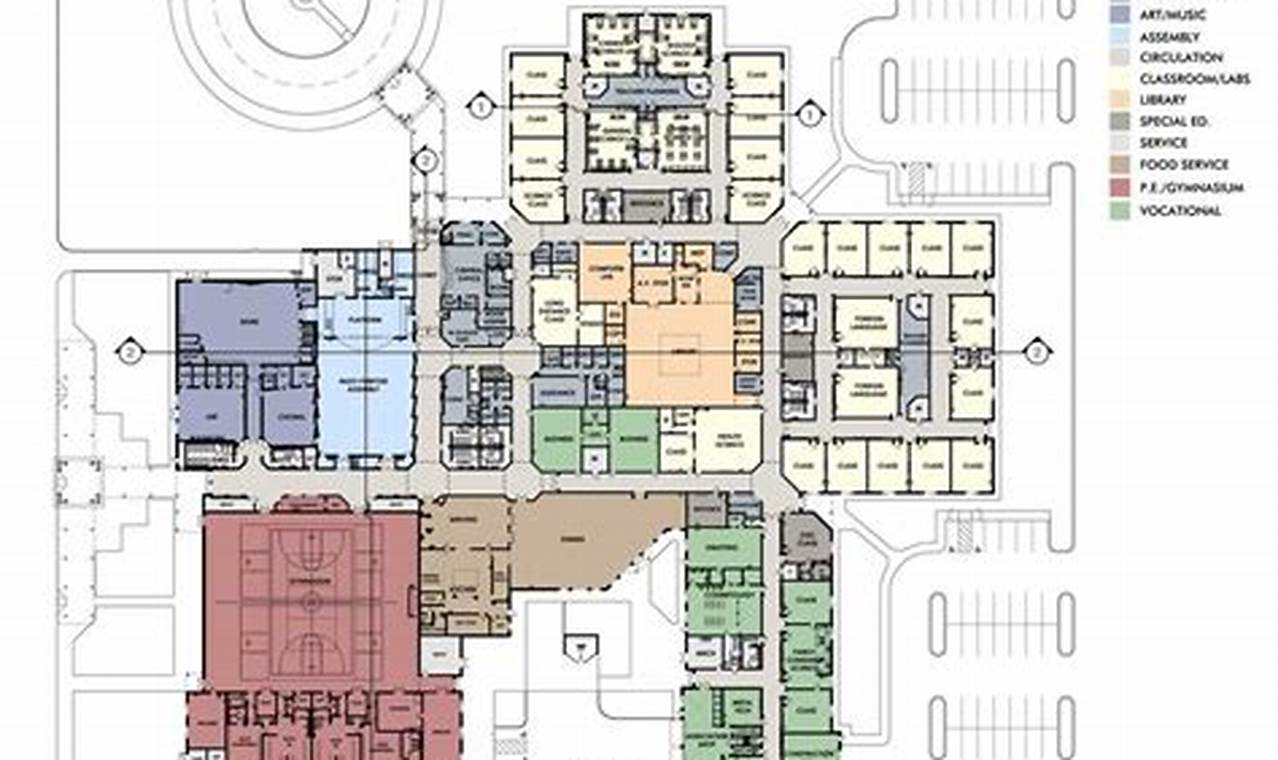 High School Floor Plans