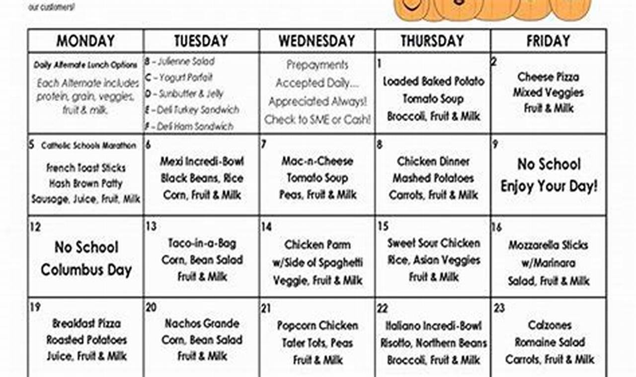 Onslow County Schools Lunch Menu: Nutritious & Delicious