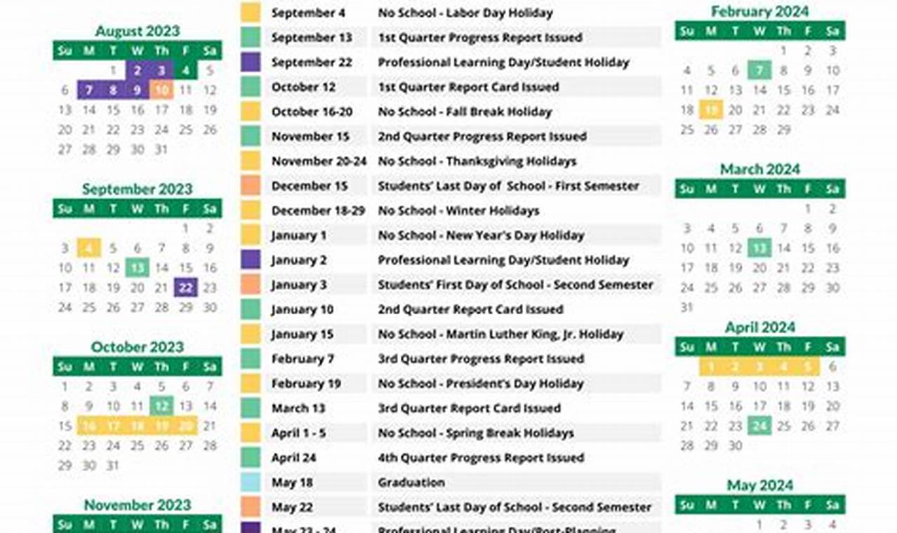 Official Ware County Schools Calendar & Dates