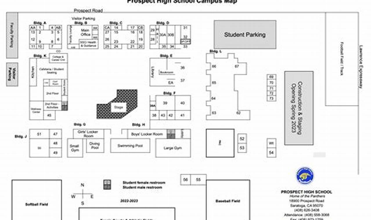 Find Prospect High School Map & Directions