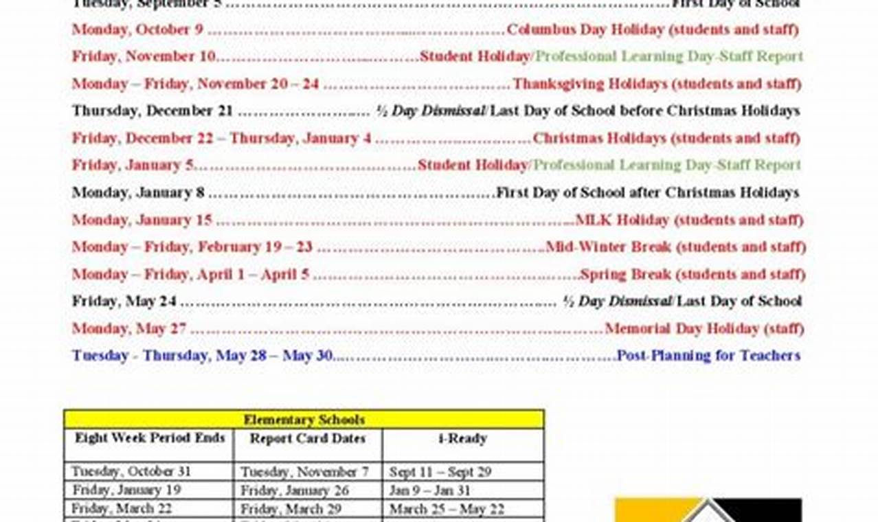 Official Murray County Schools Calendar 2023-24
