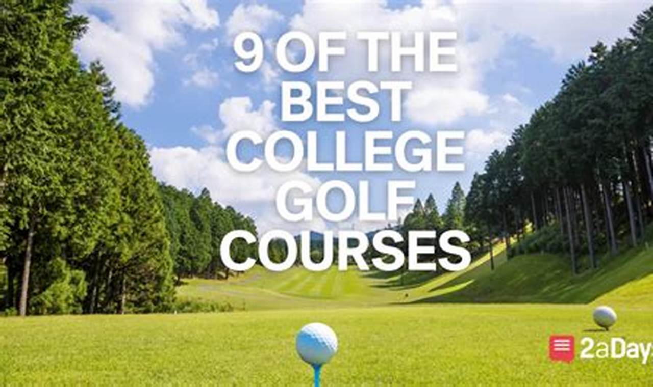 Top 10 Best College Golf Schools in the US