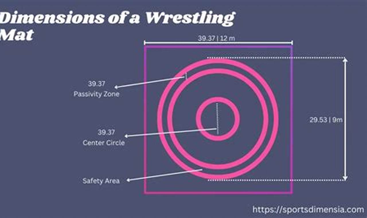 Official High School Wrestling Mat Size Guide