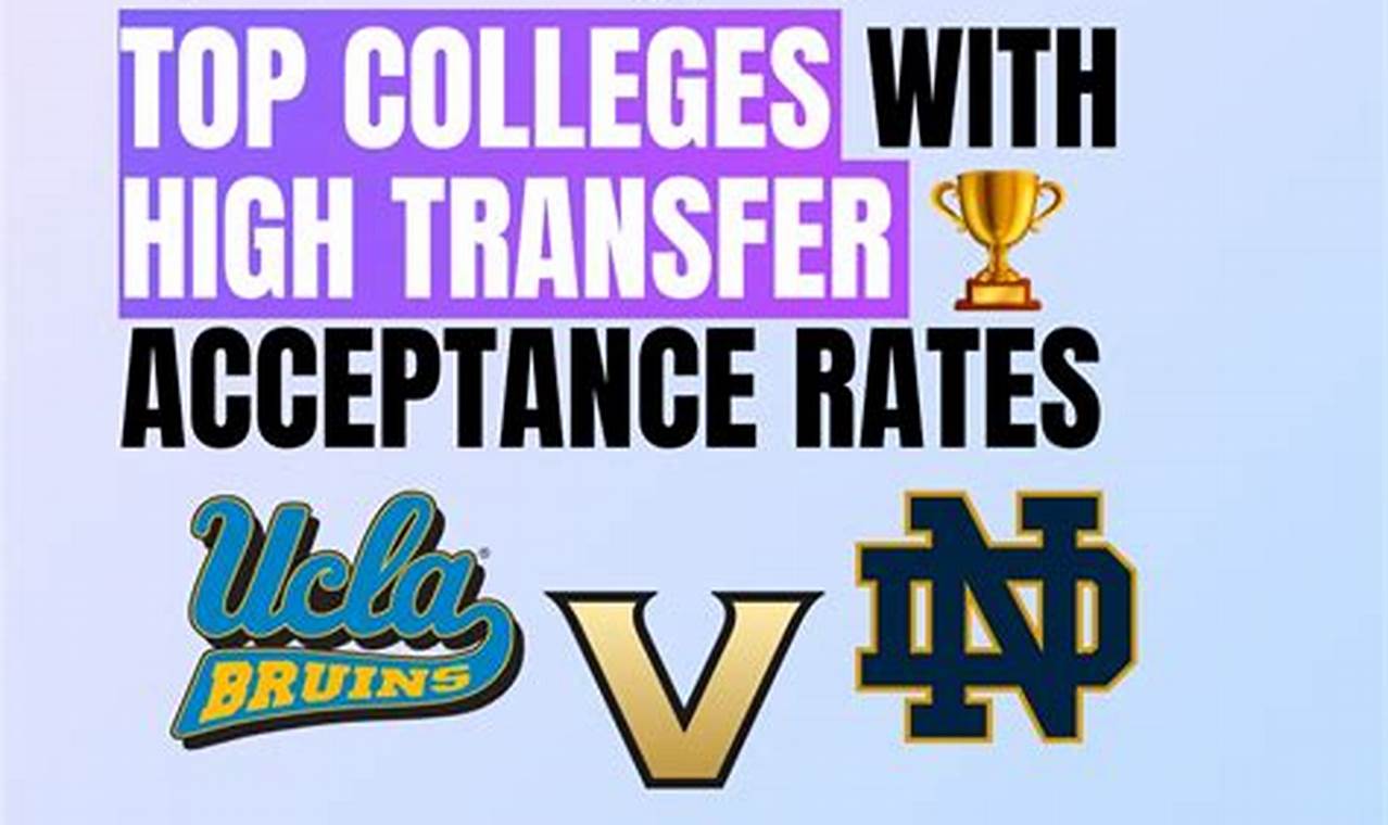Best Colleges with High Transfer Acceptance Rates