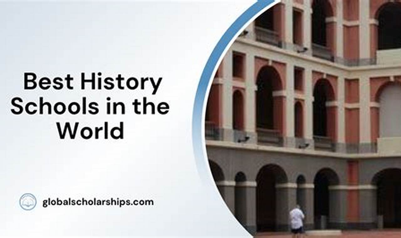 Top 10 Best History Schools: 2024 Rankings