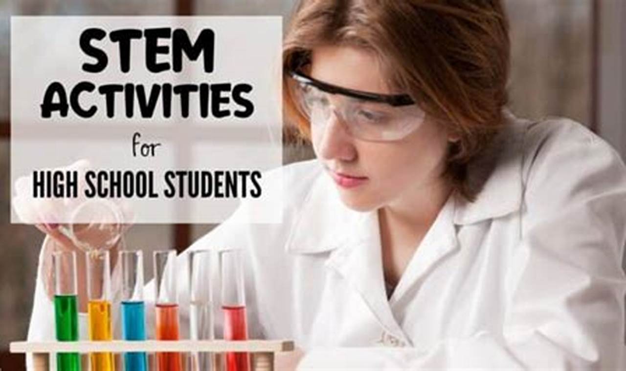 Engaging STEM Activities for High School Students