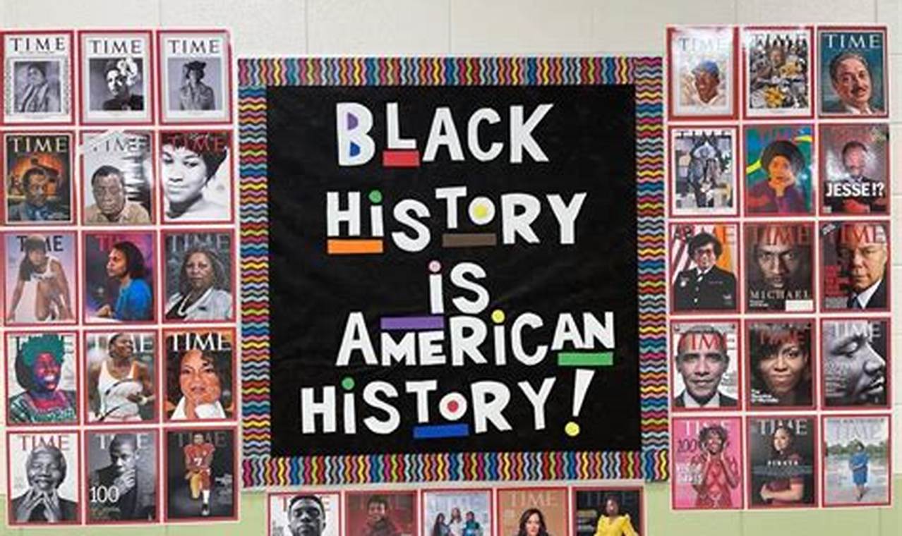 Black History Month Bulletin Board Ideas For Elementary School