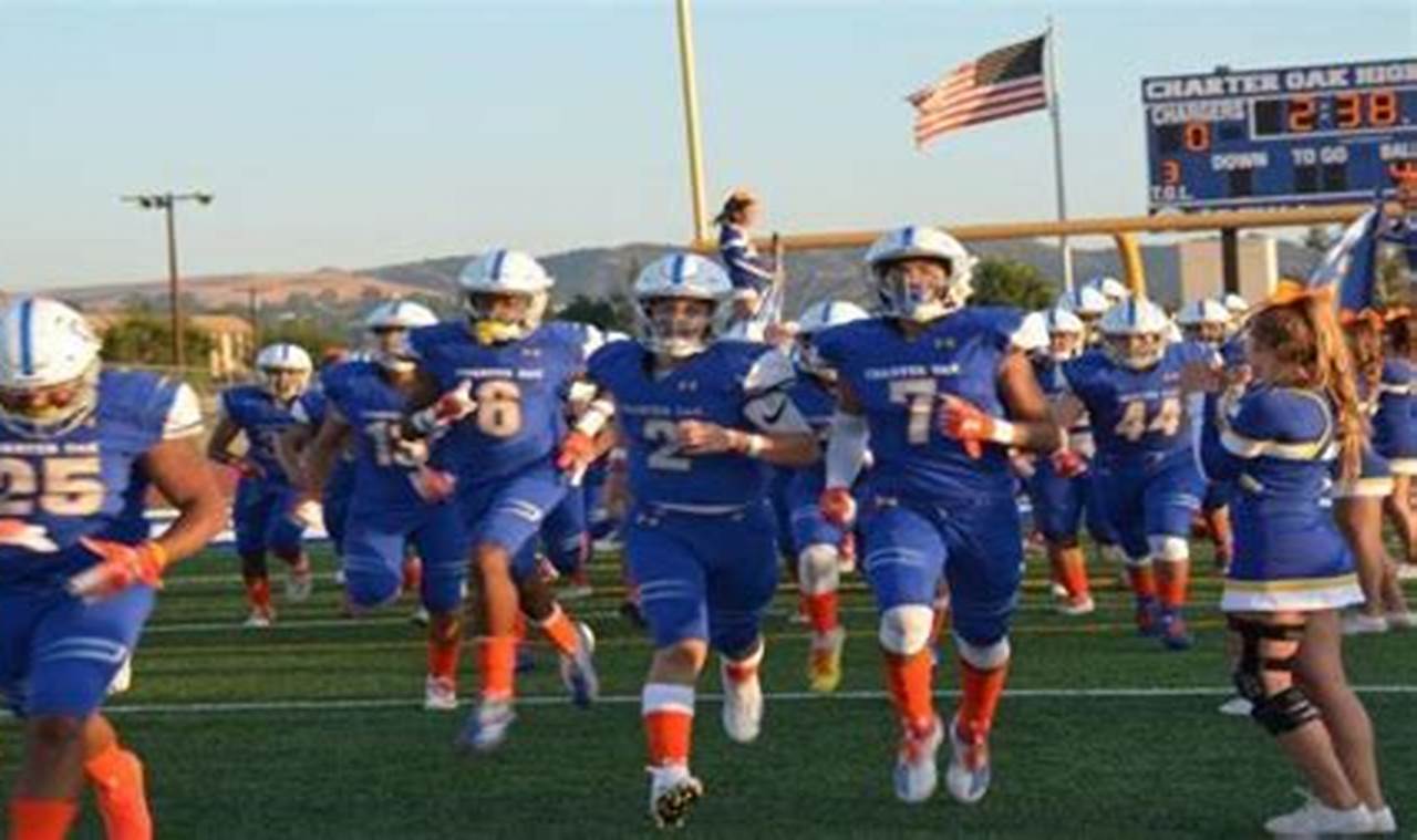 Go Charter Oak! High School Football Pride